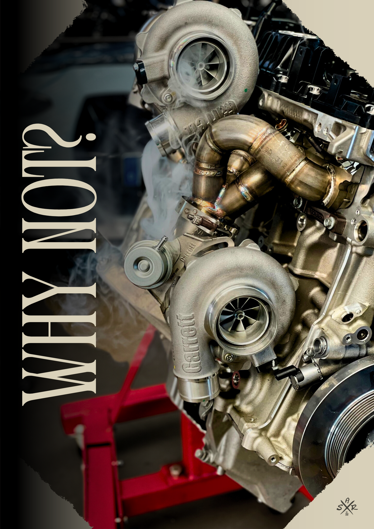 WHY NOT? Poster - Hochwertiges Poster — SAR Turbotechnik
